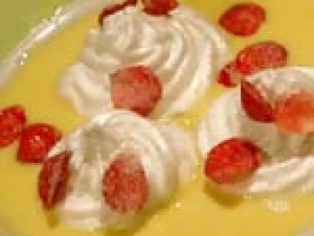 floating islands pudding