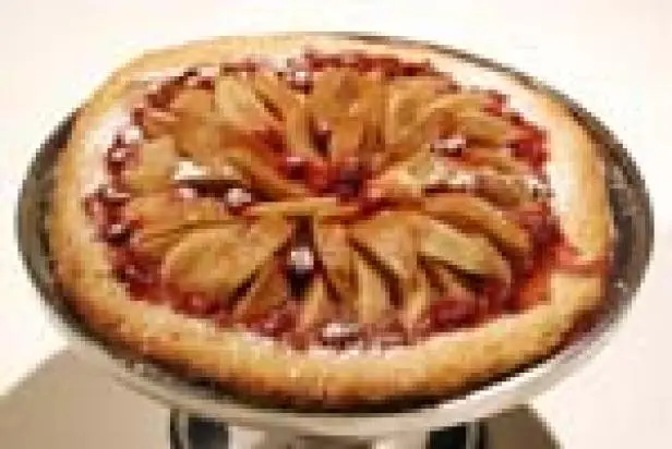 Pear and Raspberry Crostata Recipe | Food Network