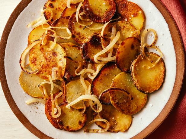 Potatoes and Onions Recipe | Rachael Ray | Food Network