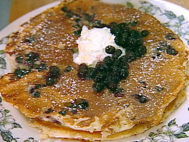 Huckleberry Pancakes Recipe | Food Network