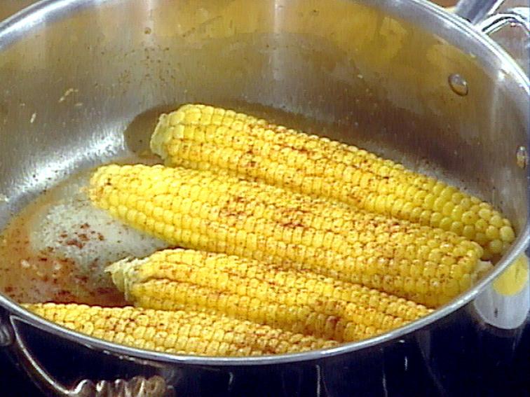 Corn on the Cob with Chili and Lime Recipe | Rachael Ray | Food Network