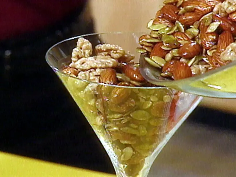 Spiced Cocktail Nuts Recipe | Rachael Ray | Food Network