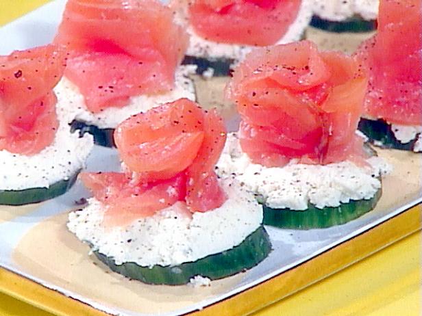 Cucumber Snackers You'll never miss that cracker! Recipe | Rachael Ray ...