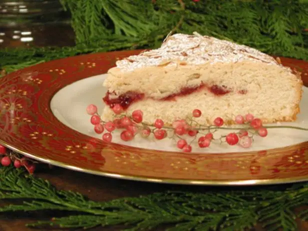 Basque Cake with Cherry Preserves Recipe | Food Network