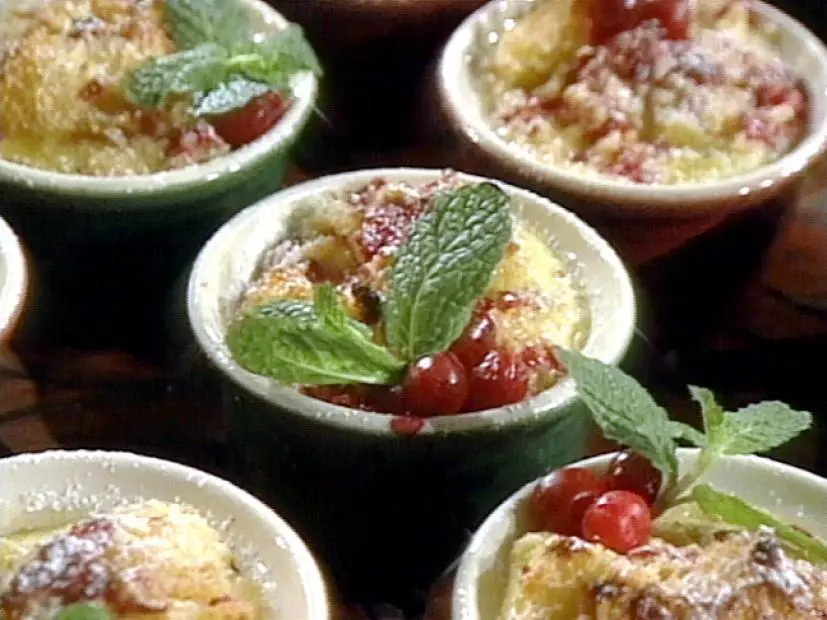 Creamy Cranberry Bread Pudding Recipe | Food Network