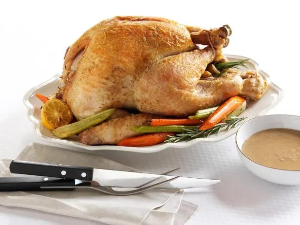 Whole Roasted Turkeys with Fennel Spice Rub Recipe | Michael Chiarello ...