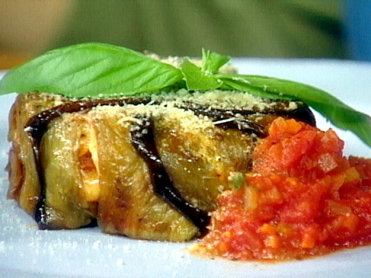 Eggplant Timballo with Cavatelli Recipe | Food Network
