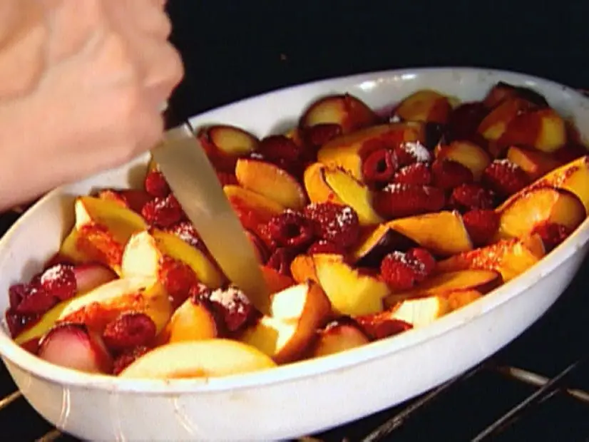 Oven-Roasted Fruit Recipe | Ina Garten | Food Network