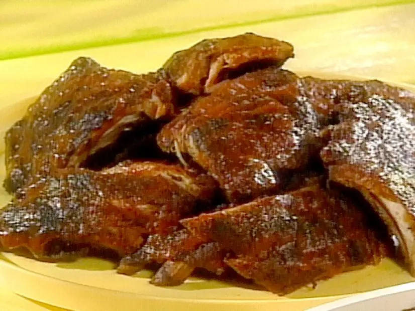 Bubba's Bunch Barbecued Baby Back Ribs Recipe | Food Network