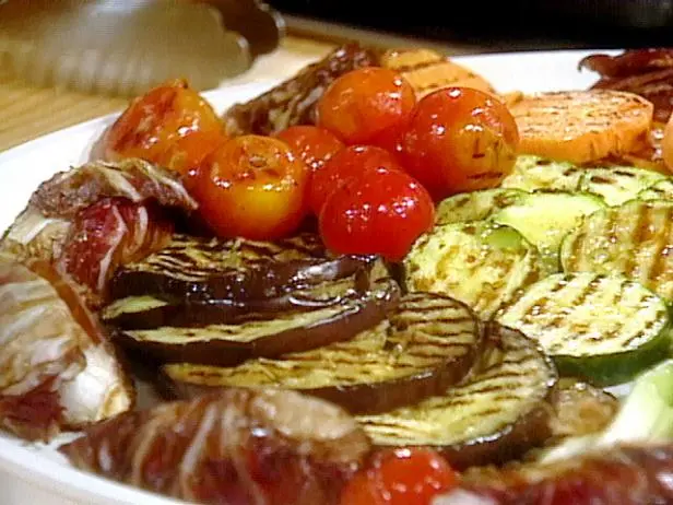 Grilled Antipasto with Mezzo Soprano Sauce Recipe - Chef's Resource Recipes
