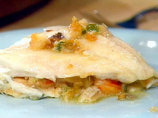 Baked Stuffed Lemon Sole Recipe | Food Network