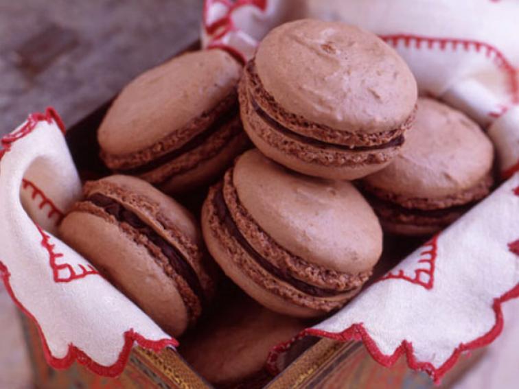 Hazelnut-Mocha Macarons Recipe | Food Network Kitchen | Food Network