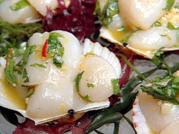 Nantucket Bay Scallops in Tequila, Citrus, and Chile Dressing Recipe ...