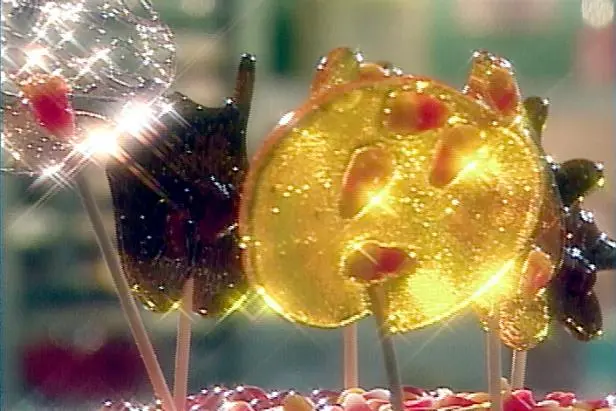 Candy Corn Suckers Recipe | Food Network