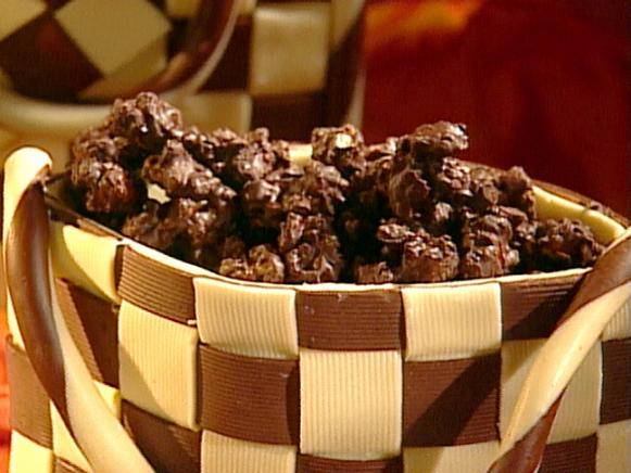 Chocolate Caramel Popcorn Recipe | Food Network