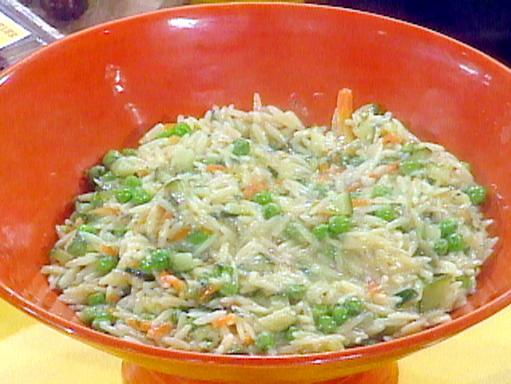 Primavera Orzo Recipe | Rachael Ray | Food Network