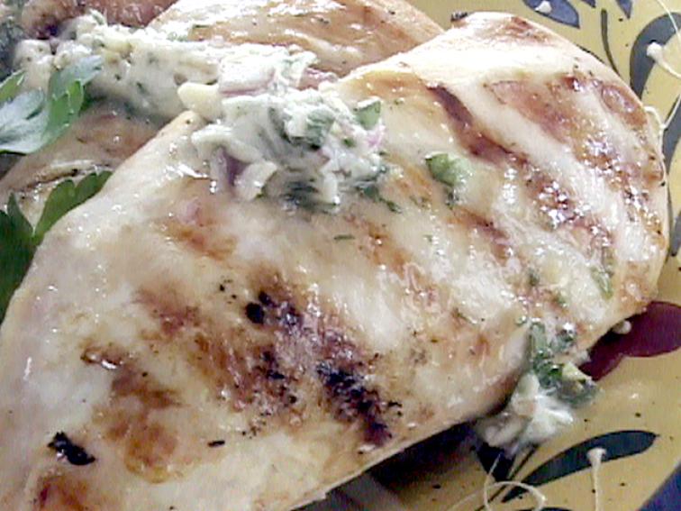Cilantro Grilled Chicken Breast Recipe | Food Network