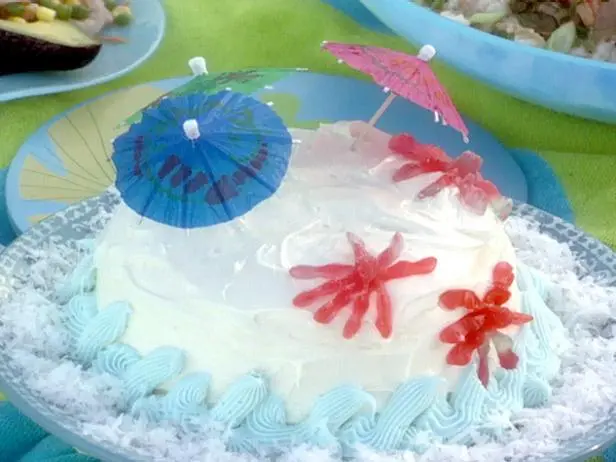 Life's A Beach Cake Recipe - Chef's Resource Recipes