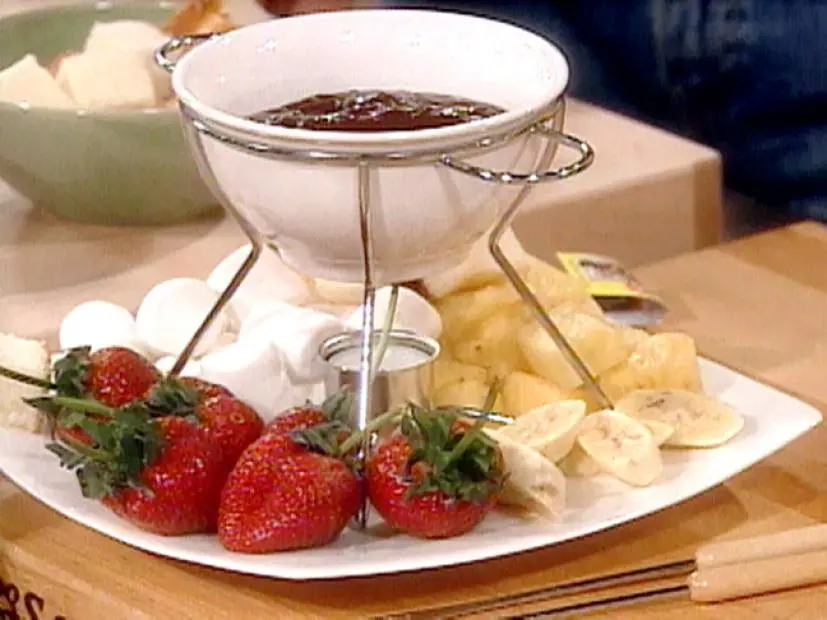 Chocolate Fondue Recipe | Ted Allen | Food Network