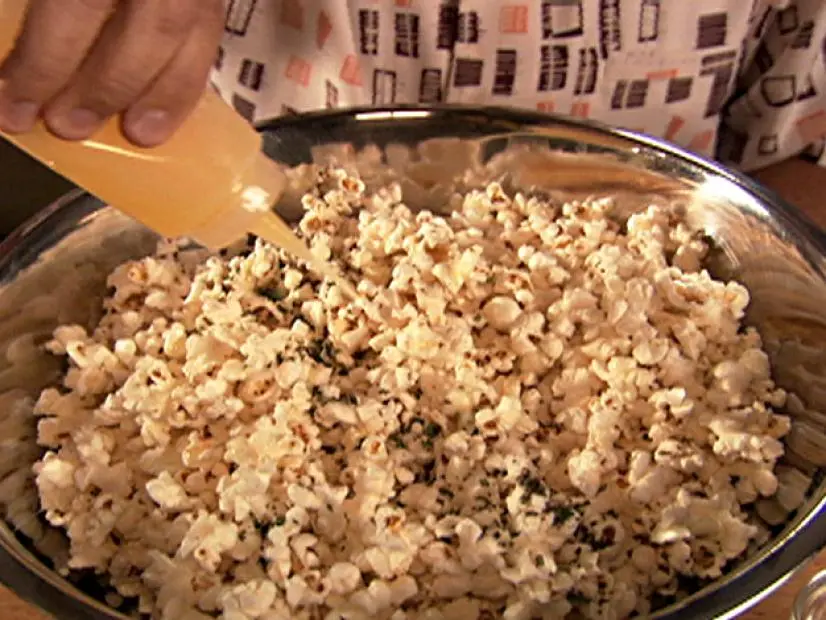 Savory Herb Popcorn Recipe | Alton Brown | Food Network