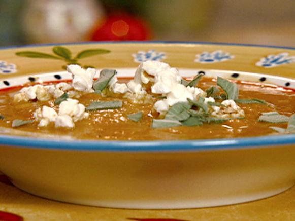 Cumin Pumpkin Soup Recipe | Robin Miller | Food Network