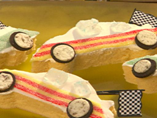 Car Cakes Recipe | Sandra Lee | Food Network