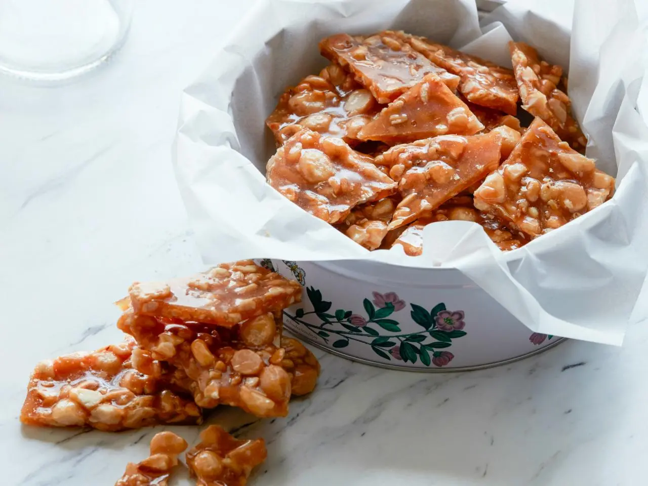 walnut tree nut brittle