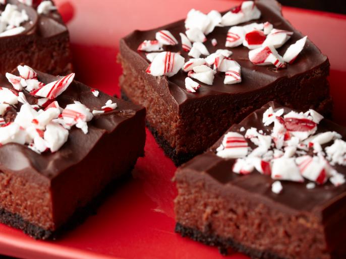 Chocolate Cheesecake Candy Cane Bars Recipe | Food Network Kitchen ...