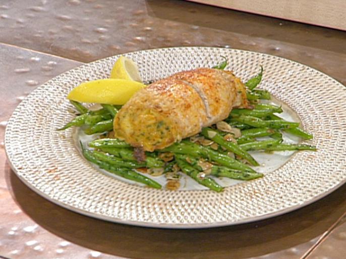 Crabmeat-Stuffed Flounder Roulades Recipe | Food Network