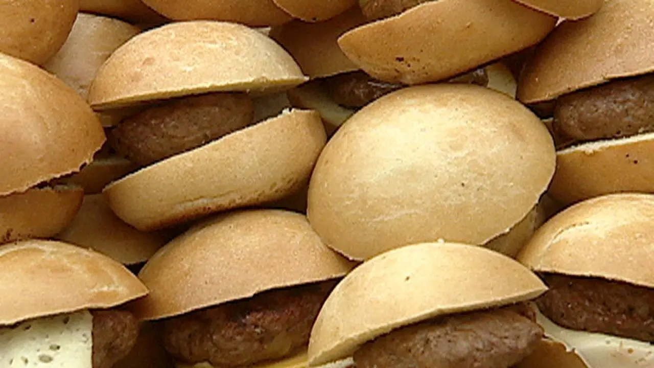 All-American Mini Burgers and Special Sauce Recipe | Rachael Ray | Food ...