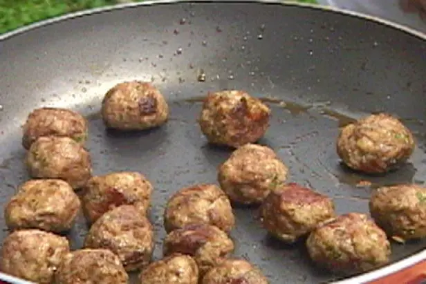 The Juiciest Meat Balls Ever Recipe | George Duran | Food Network