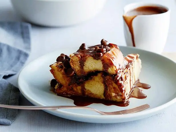 Challah Bread Pudding with Chocolate and Raisins Recipe | Dave ...
