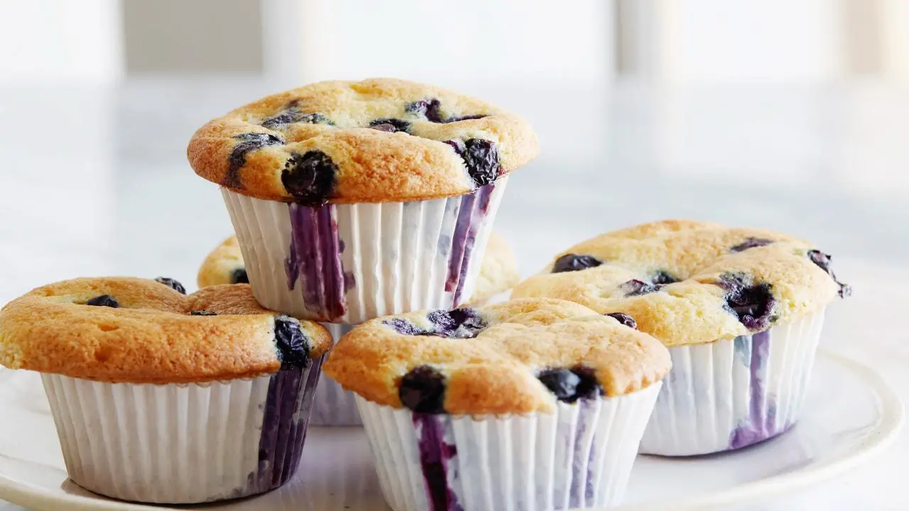 Blueberry Coffee Cake Muffins Recipe | Ina Garten | Food Network