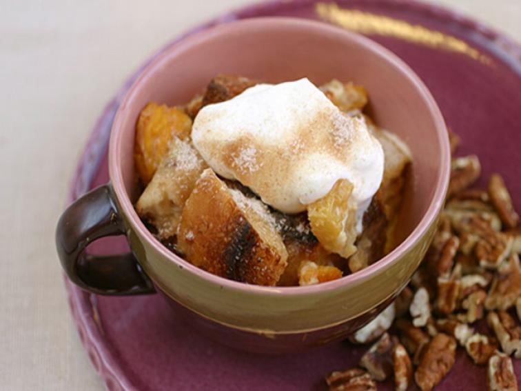 Slow Cooked Winter Bread Pudding with Dried Pears Recipe | Food Network ...
