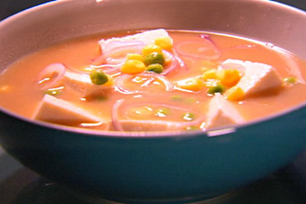 Miso and Corn Soup Recipe | Dave Lieberman | Food Network