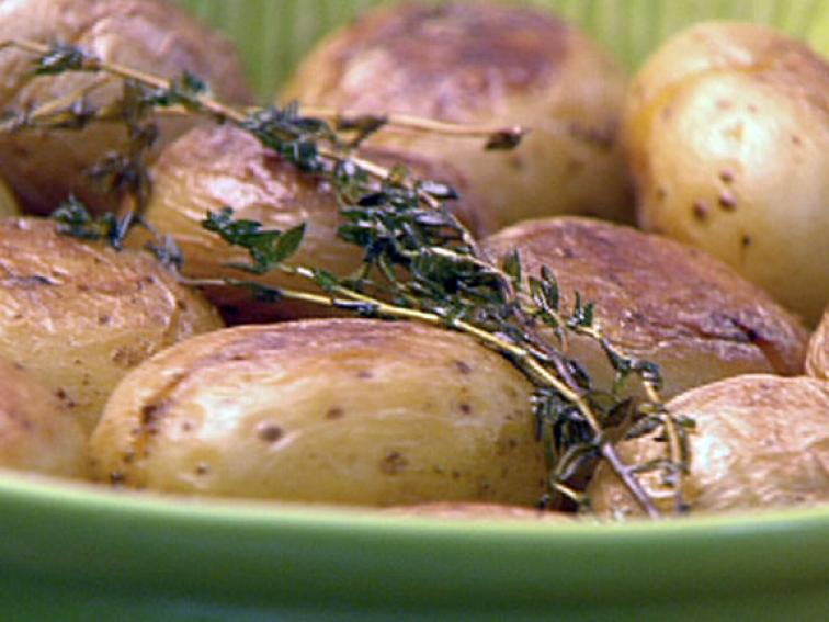 Cracked Potatoes Recipe | Amy Finley | Food Network