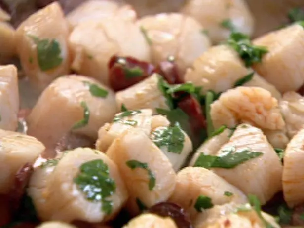 Scallops and Chorizo Recipe | Nigella Lawson | Food Network