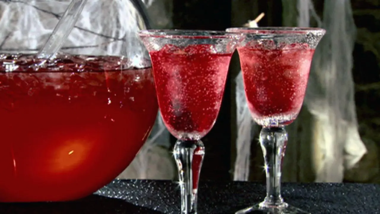 Dragon's Blood Punch (non-alcoholic) Recipe | Sandra Lee | Food Network