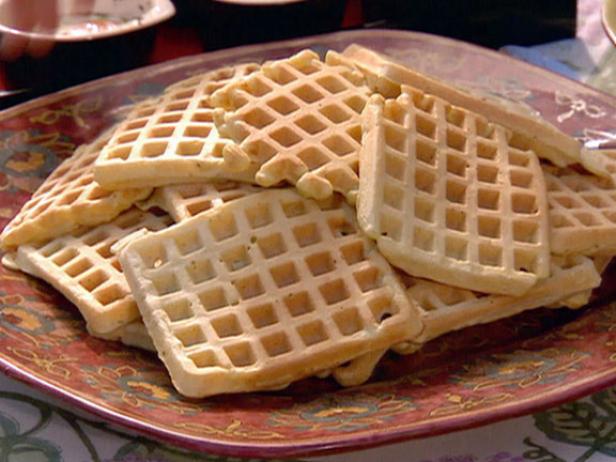 White Bean Waffles Recipe | Michael Chiarello | Food Network