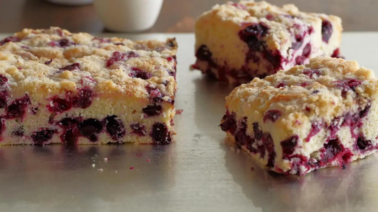 Blueberry Buckle Recipe | Alton Brown | Food Network