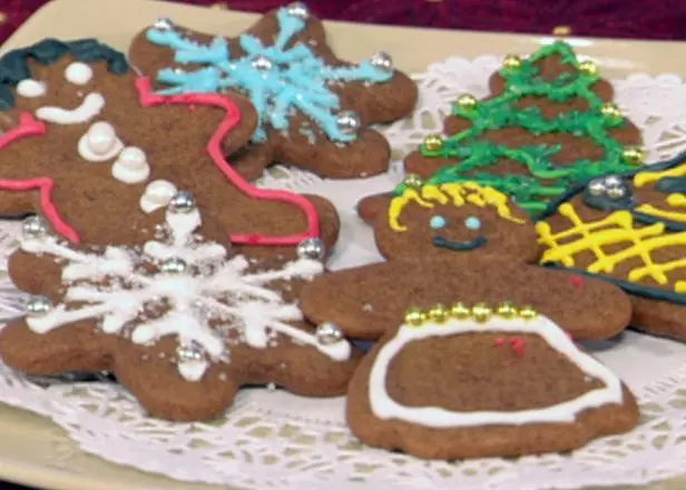 Throwdown Gingerbread Cookies Recipe | Bobby Flay | Food Network