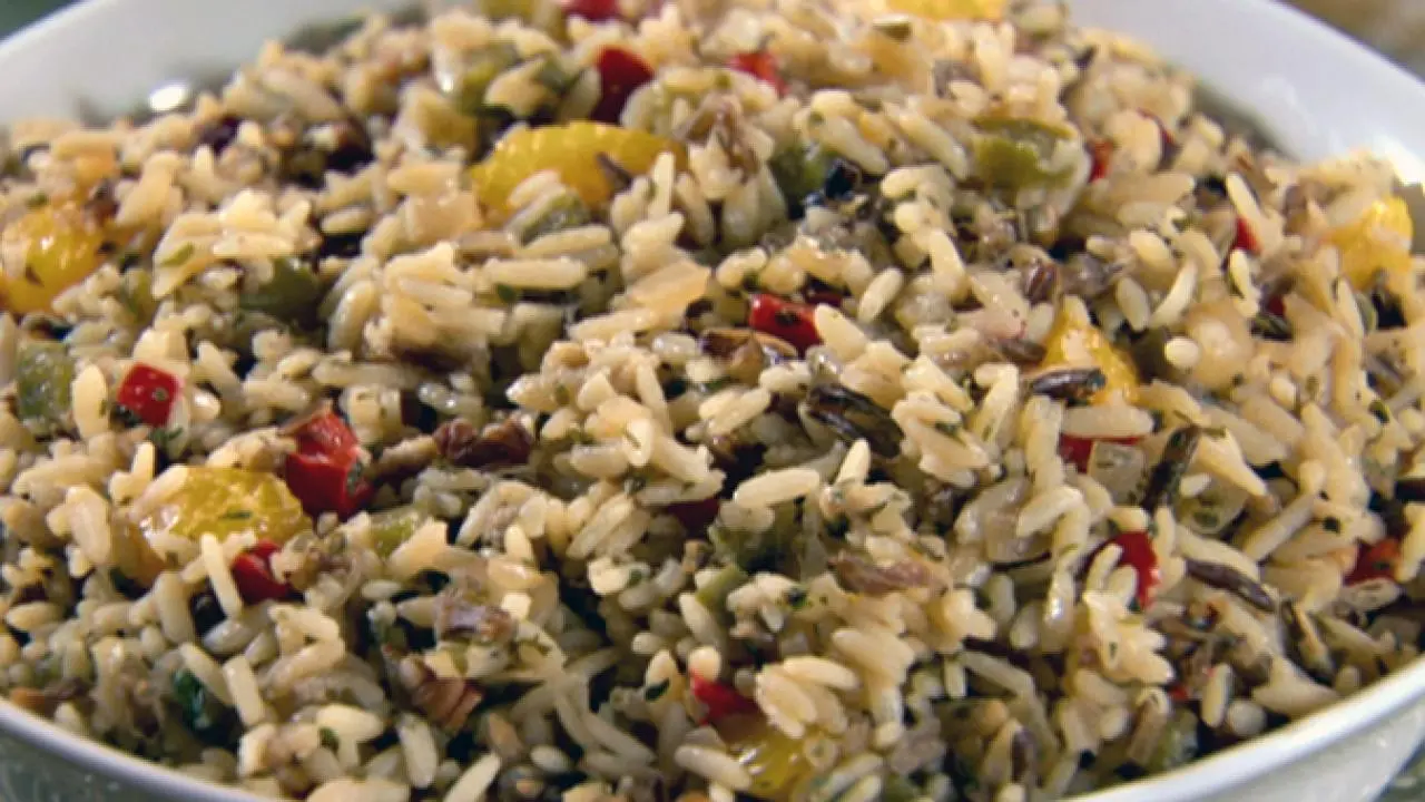 Cranberry Wild Rice Dressing Recipe | Sandra Lee | Food Network