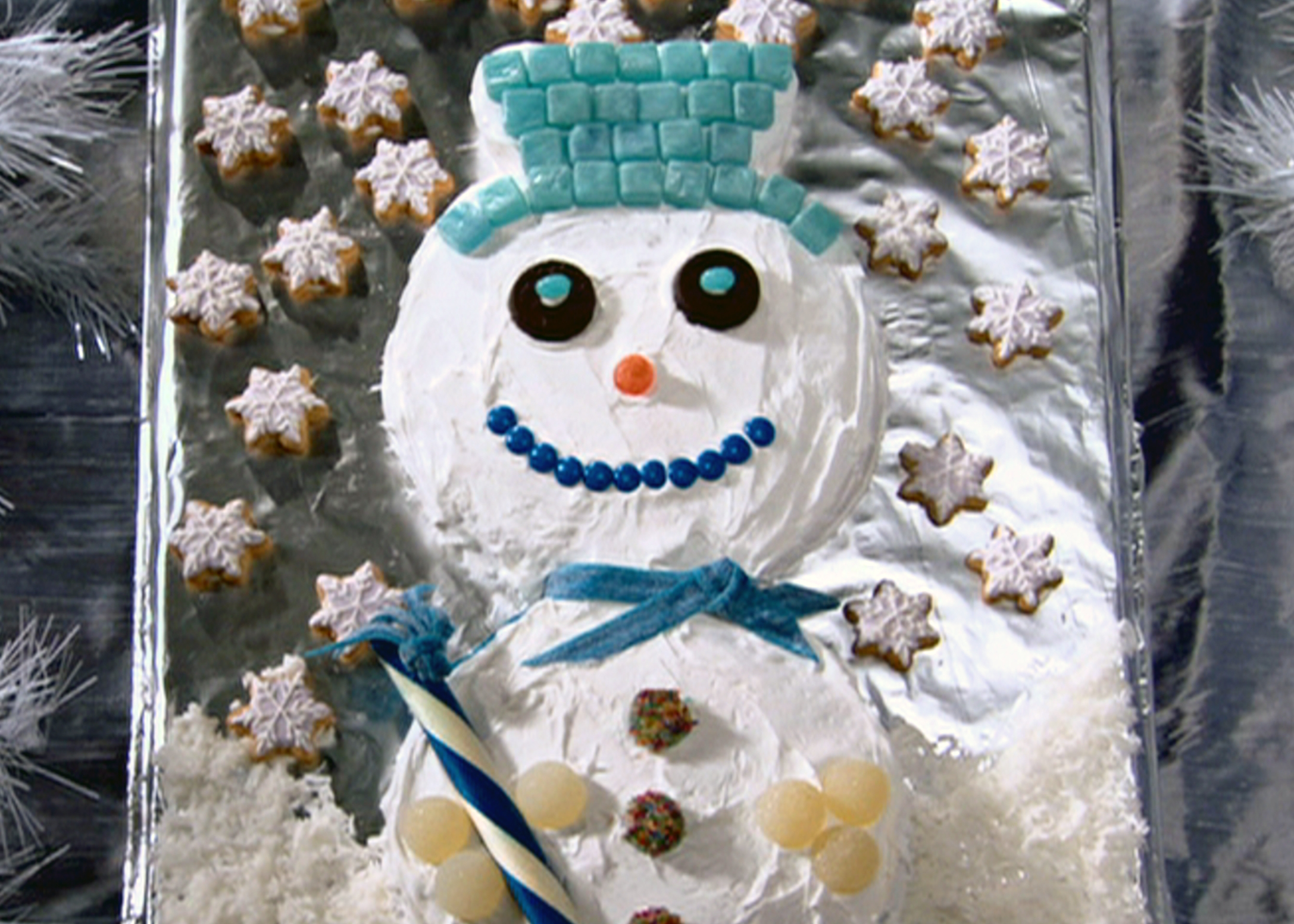 Snowman Cake Recipe - Chef's Resource Recipes