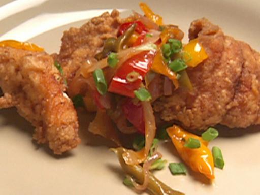 Snapper and Grouper Escabeche Recipe | Robert Irvine | Food Network