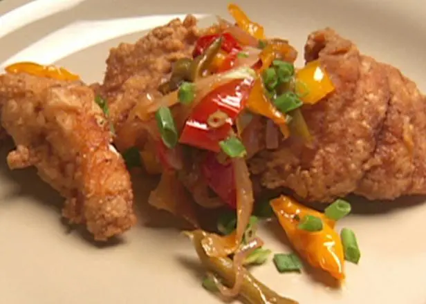 Snapper and Grouper Escabeche Recipe | Robert Irvine | Food Network