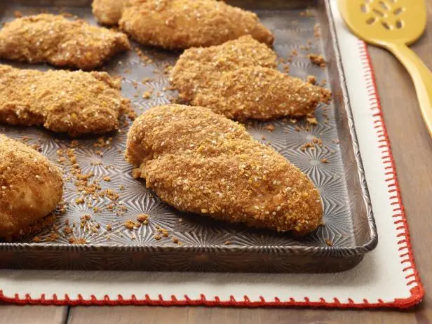 Oven Fried Chicken Recipe | Ellie Krieger | Food Network