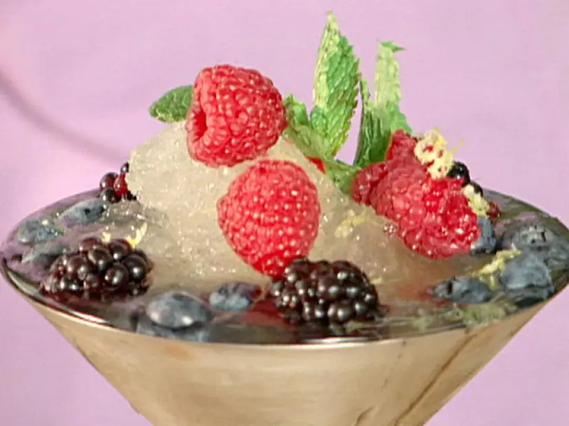 Champagne Granita Recipe | Bobby Flay | Food Network