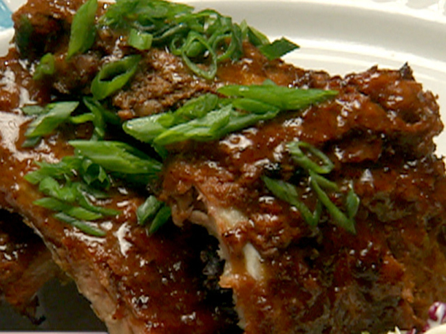 Cranberry Orange-Glazed Kansas City Spare Ribs Recipe - Chef's Resource ...