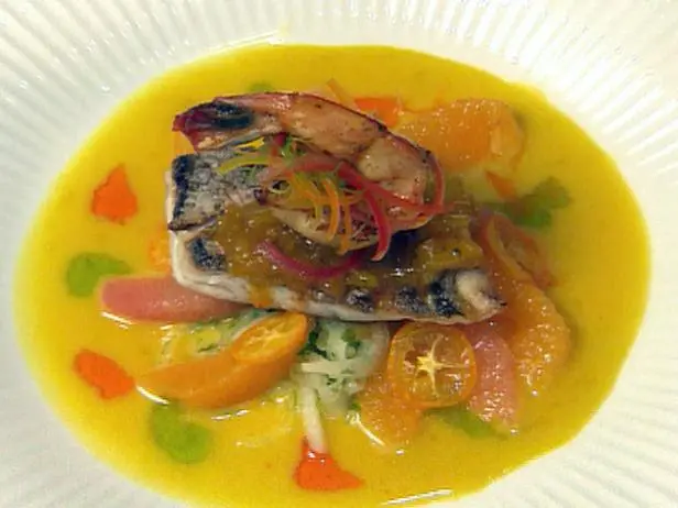 Crispy Pan Seared Florida Snapper with Passion Fruit Cream and Florida ...