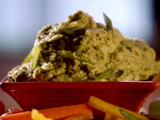 Pea and Leek Dip Recipe | Dave Lieberman | Food Network